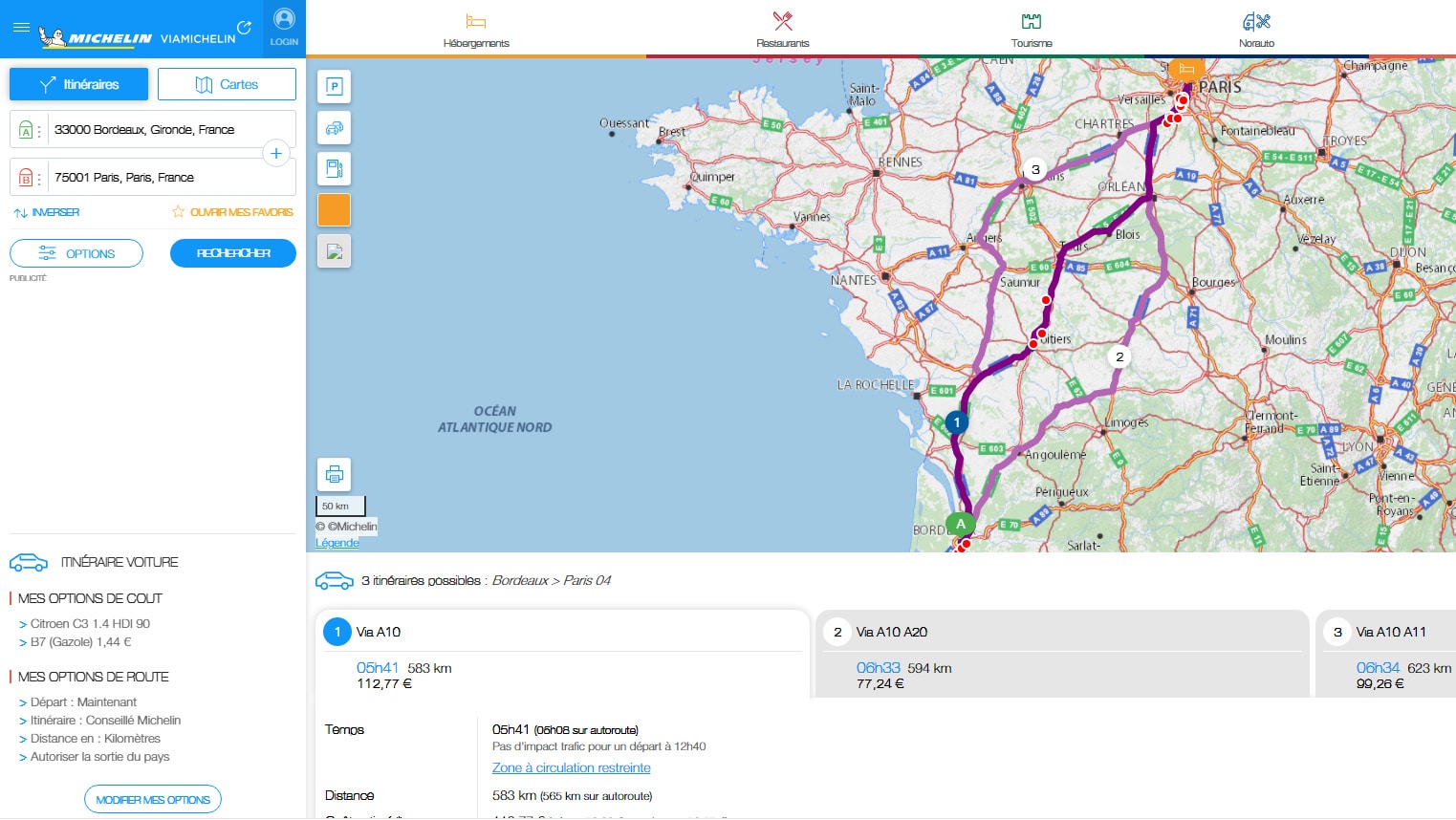 Comment utiliser via Michelin pour un itinéraire ? - Les News